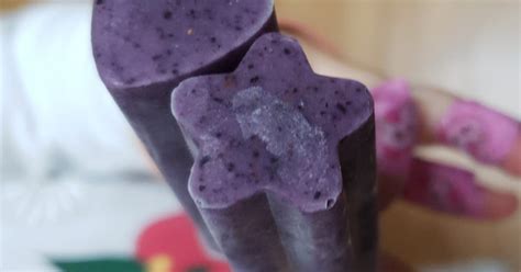 블루베리 요거트 아이스크림 만들기