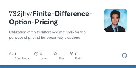 Github 732jhyfinite Difference Option Pricing Utilization Of Finite Difference Methods For