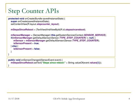 Cis 470 Mobile App Development Ppt Download