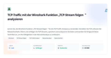 Tcp Traffic Mit Der Wireshark Funktion „tcp Stream Folgen“ Analysieren
