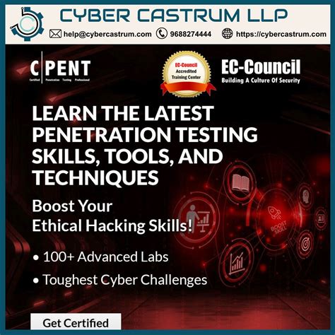 Cyber Castrum Llp On Linkedin Cybersecuritycertification Ceh Cehv12 Cpent