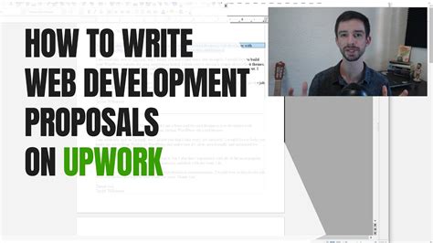 How To Write Upwork Proposals For Web Development Youtube