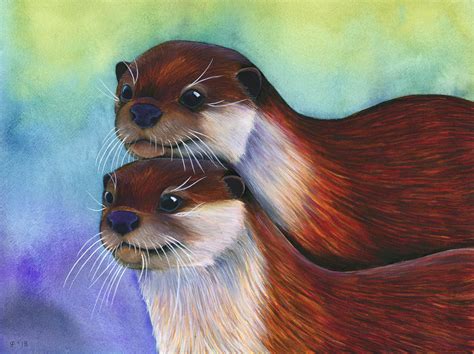 River Otter Art