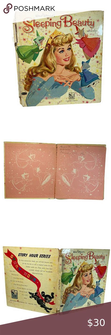Vintage Walt Disney Sleeping Beauty Book 1959 Sleeping Beauty Book