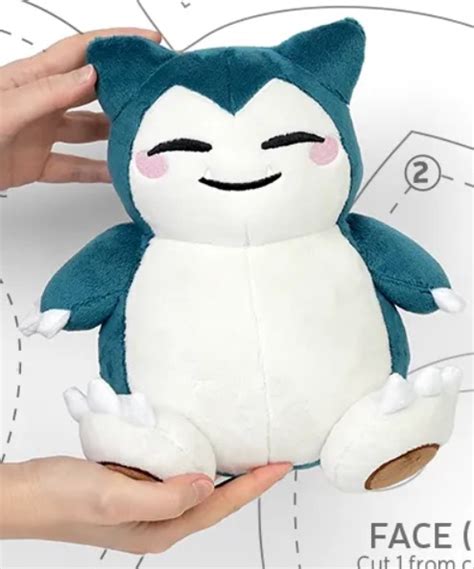 Snorlax Plushie Sewing Patterns Craft Resource Wiki Fandom