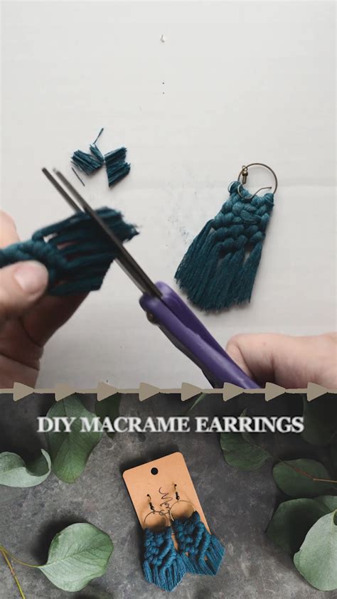 Diy Macrame Earrings Artofit