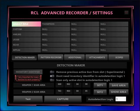 Rust No Recoil Script New Patterns Rclmacro Engine Autodetection Maker