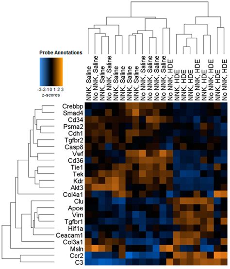 Heat Map Showing Hierarchal Clustering Of Cancer Progression Related Download Scientific