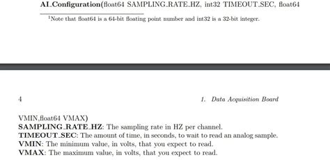 143 Analog Input For Obtaining The Samples