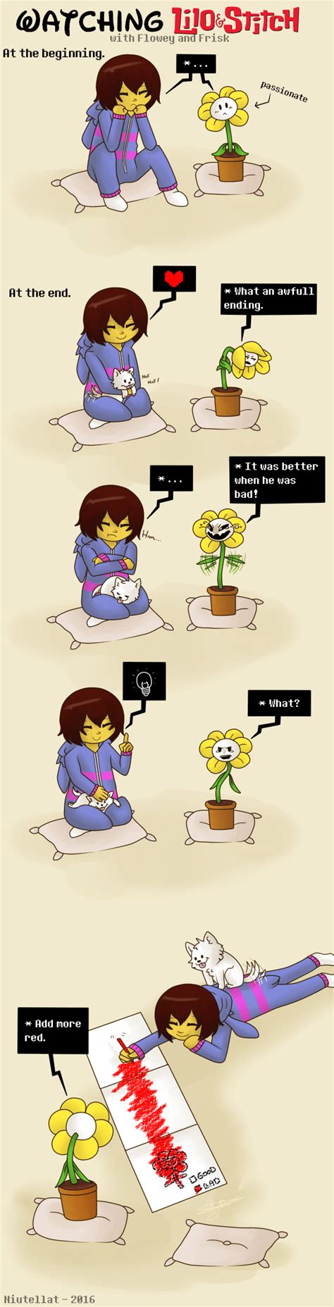Undertale Comic Lilo And Stitch By Niutellat On Deviantart