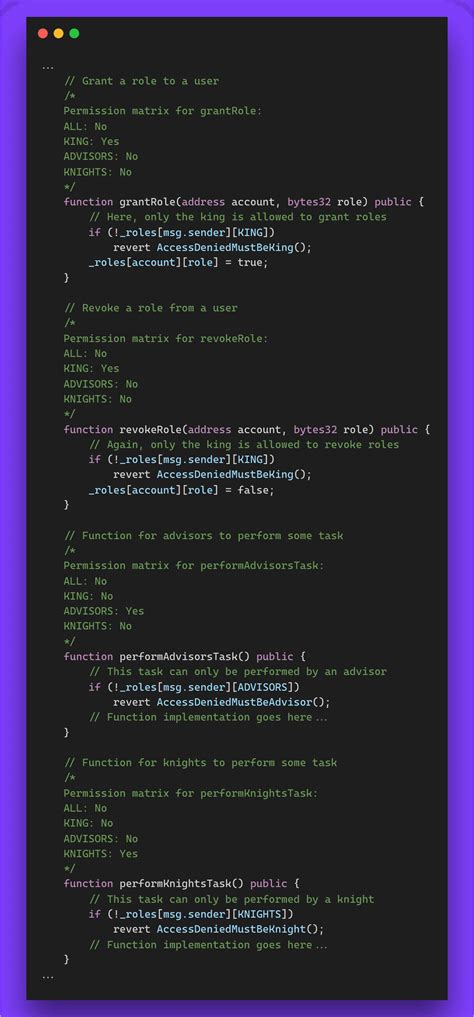 The Role Of Access Control In Solidity Smart Contracts Smart Contract