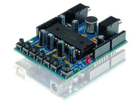 Velleman Ka Audio Shield For Arduino Kit Grade To Grade Height Length