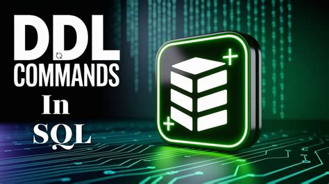 📗lec 2sql Commands In Dbms 📊 Types Ddl Dml Dcl Tcl Dql Ddl Commands Explained🔍