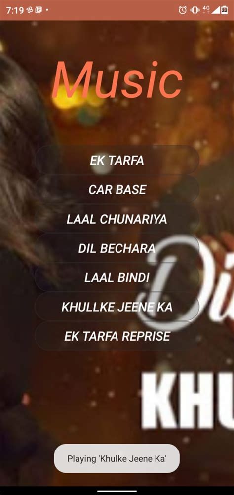 GitHub Coderavdhesh Music A Frontend Application Of Music App Built Using Android Studio