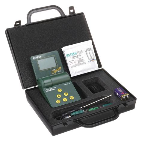 Extech 0 Ph To 14 Ph 0 02 Ph Ph Meter 4fb74 Oyster 16 Grainger