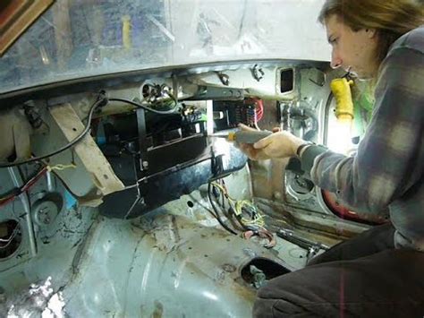 Part 29 Vintage Air Gen Ii Compac Hvac Install Part 1 My 76 Mazda