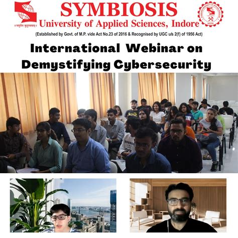 Symbiosis University Of Applied Sciences On Linkedin Workshop Webinar Cybersecurityawareness