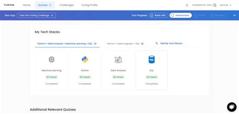 Datascience Turing Dataanalysis Machinelearning Technicalassessment Python Sql Samuel