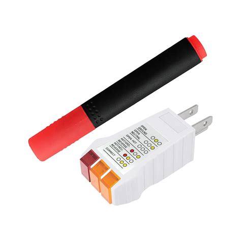 Siabiced Electrical Outlet Tester Conductivity Test Pen For Grounding