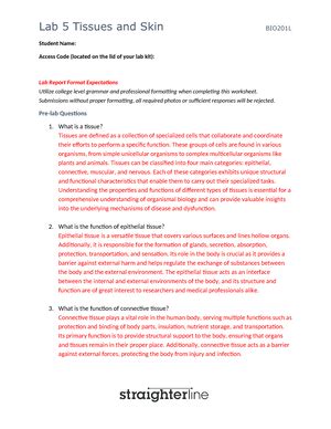 BIO Lab Assignment Babe Name Access Code Located On The Lid Of Your Lab Kit Lab