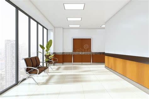 Modern Waiting Area Stock Illustrations 6552 Modern Waiting Area