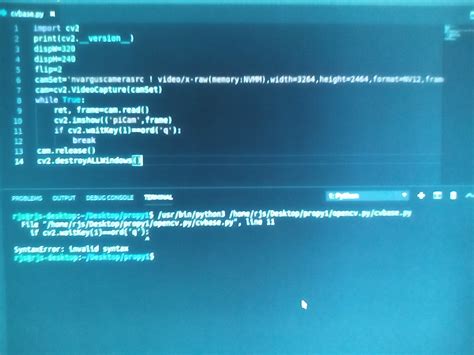 Open Cv And The Jetson Nano Pi Cam Help Wanted Dronebot Workshop Forums