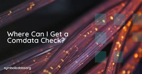 Where Can I Get A Comdata Check