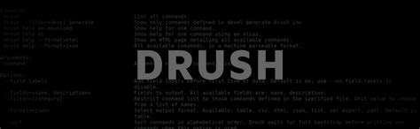 Installing Drush On Windows 10 For Drupal 8 By Ahmed Thaajwer D6