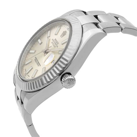 Ebay Luxury Watch Of The Week The Rolex Datejust Ii Steel 18k White