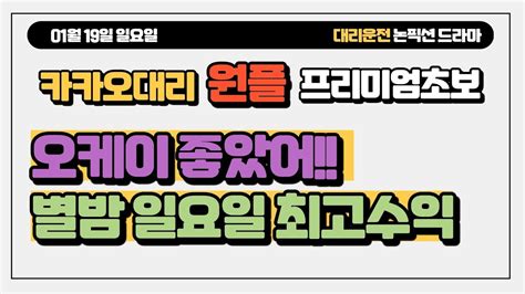 0119일요일비수기 이겨내기 가격보지말고 착지만 그리고 10콜대리운전vlog 카카오대리 카카오원플 프리미엄기사 Youtube