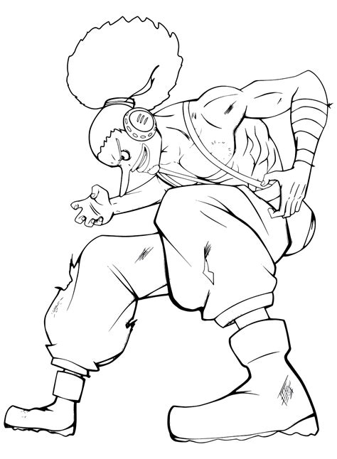 Usopp Pirata De One Piece Coloring Page Usopp Coloring Pages