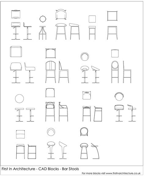 Restaurant Chair Autocad Block At Darlena Clingerman Blog