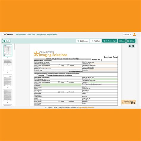 Cu Forms Cu Answers Store
