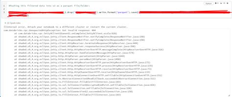 Can You Tell Me What Could Be Problem To My Spark Databricks