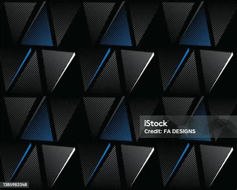 매끄러운 하프톤 삼각형 육각형 패턴 벡터 패브릭 및 섬유 인쇄를 위한 기하학적 하프톤 추상 패턴 스포츠 저지 텍스처 포장지 배경 및 포장 그라데이션에 대한 스톡 벡터 아트