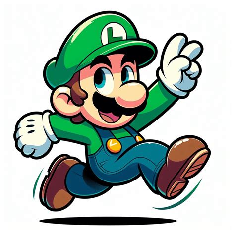 Luigi Clipart Png Download Clipartworld