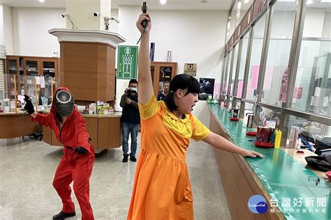 搶匪化身「魷魚遊戲」參賽者 員林警分局演練情節太刺激 蕃新聞