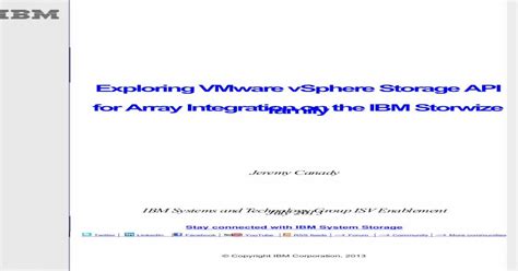 Pdf Exploring Vmware Vsphere Storage Api For Array Integration On The