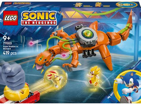 Lego Sonic 77003 Super Shadow Vs Biolizard