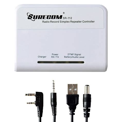 Surecom Sr 112 Cross Band Two Way Radio Audio Record Simplex Repeater Controller Alafone