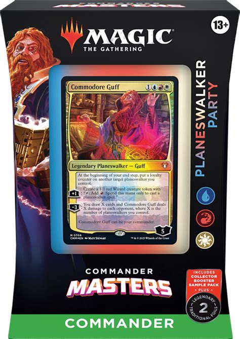 Mtg Commander Masters Commander Deck Planeswalker Party Aloha Card