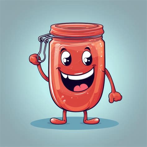 Premium Ai Image The Whimsical Adventures Of Jam Jar Jake A Retro