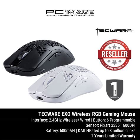 Tecware Exo Wireless Rgb Gaming Mouse Pc Image Malaysia