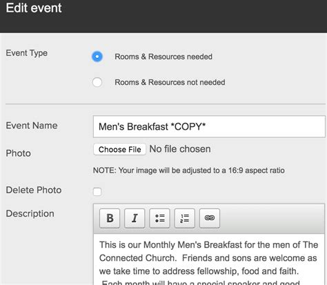 How To Duplicate Convert Or Delete An Event