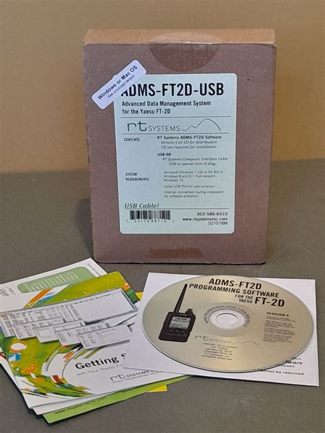 RT SYSTEMS ADMS FT D USB SOFTWARE FOR YAESU FT D Website
