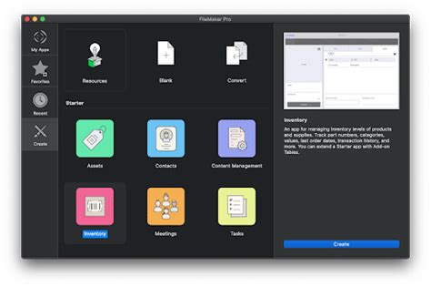 Free Filemaker Templates
