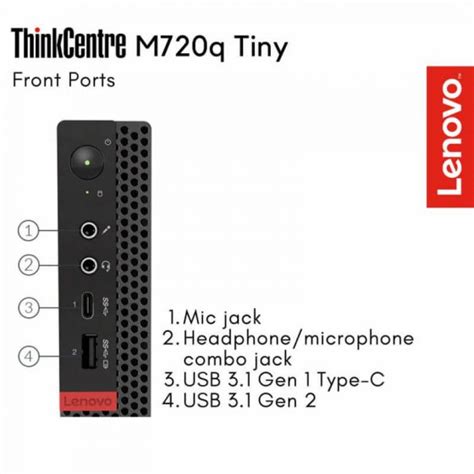 Lenovo ThinkCentre M720q Hex Core Intel Core I7 8700T 8th Gen 16GB DDR4 1TB NvMe SSD Win10 Pro In UK