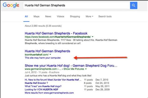 Google Unsafe Website Warning Messages And Their Meaning