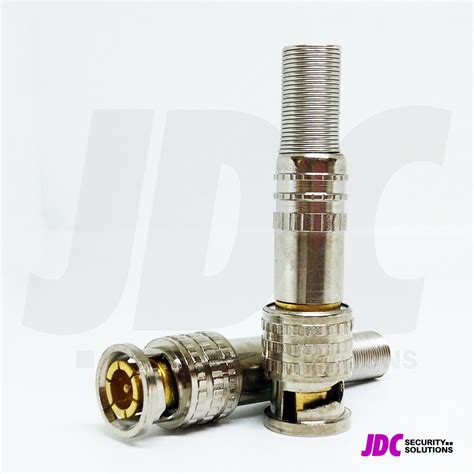 Bnc Spring Type Connector Ordinary Or Gold Shopee Philippines