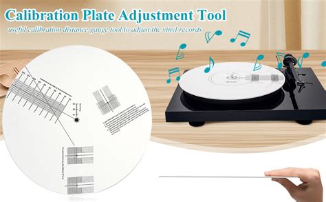 Pickup Calibration Turntable Cartridge Alignment Protractor Mat Turntable Accessor Lp Vinyl